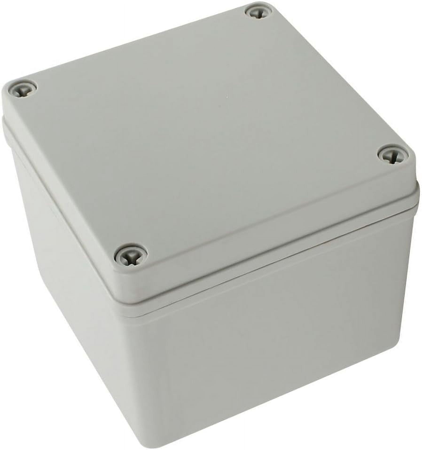 Saim 125 x 125 x 100mm Junction Box Electrical Project Case Square IP65 ...