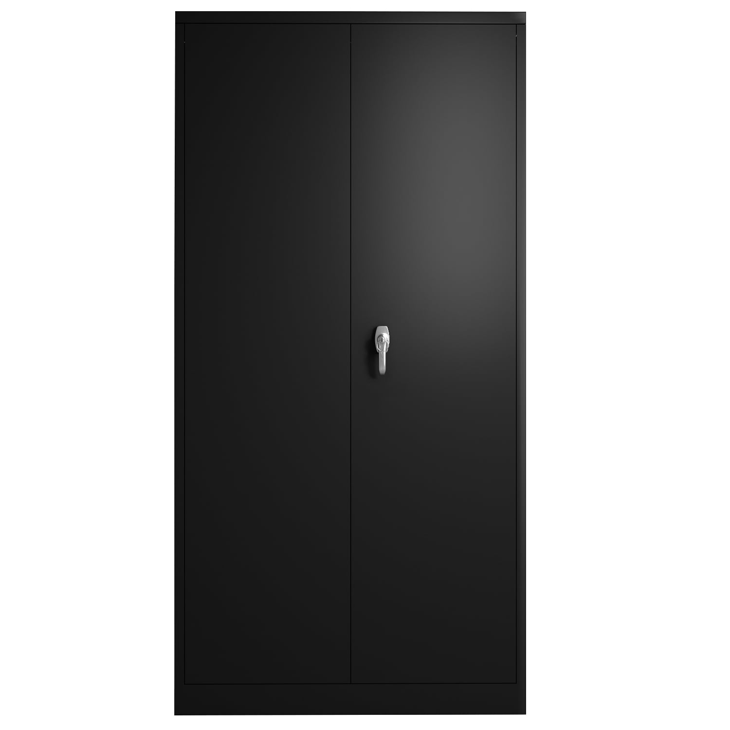 SainSpeed Metal Storage Cabinet With Double Doors, Lockable Garage ...