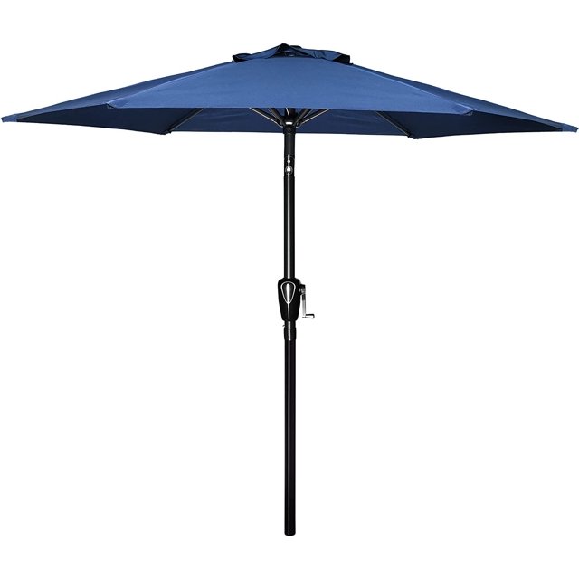 SainSpeed Patio Umbrella 7.5FT Large Outdoor Umbrella Waterproof With 6 ...