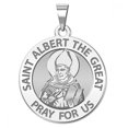 Saint Albert the Great Religious Medal - 2/3 inch Size of Dime, Solid ...