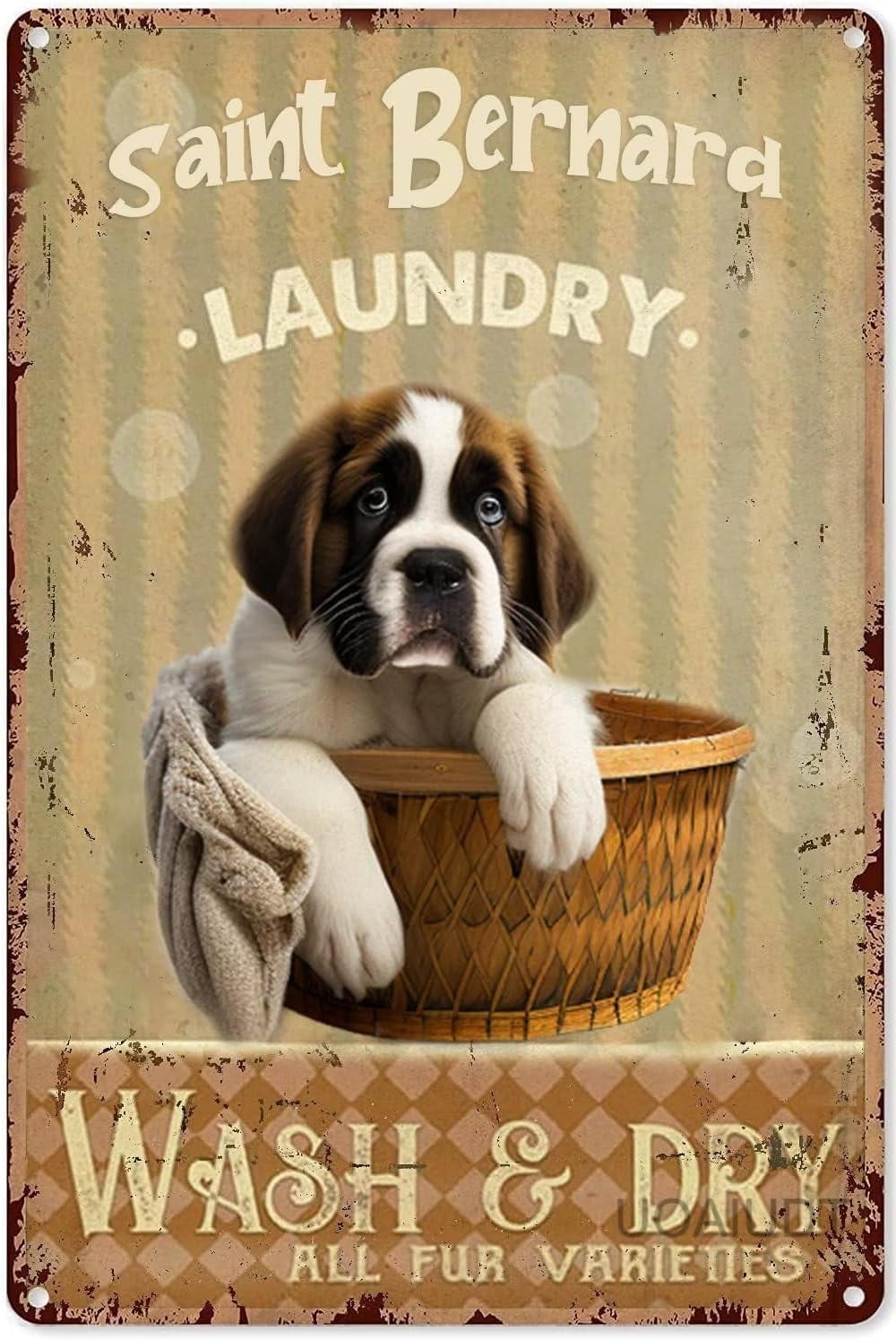 Saint Bernard Laundry 35 Piece Wooden Jigsaw Puzzles For Adults Family ...