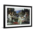 Art.com Saint Cecilia Giclee Print by John William Waterhouse, Black ...
