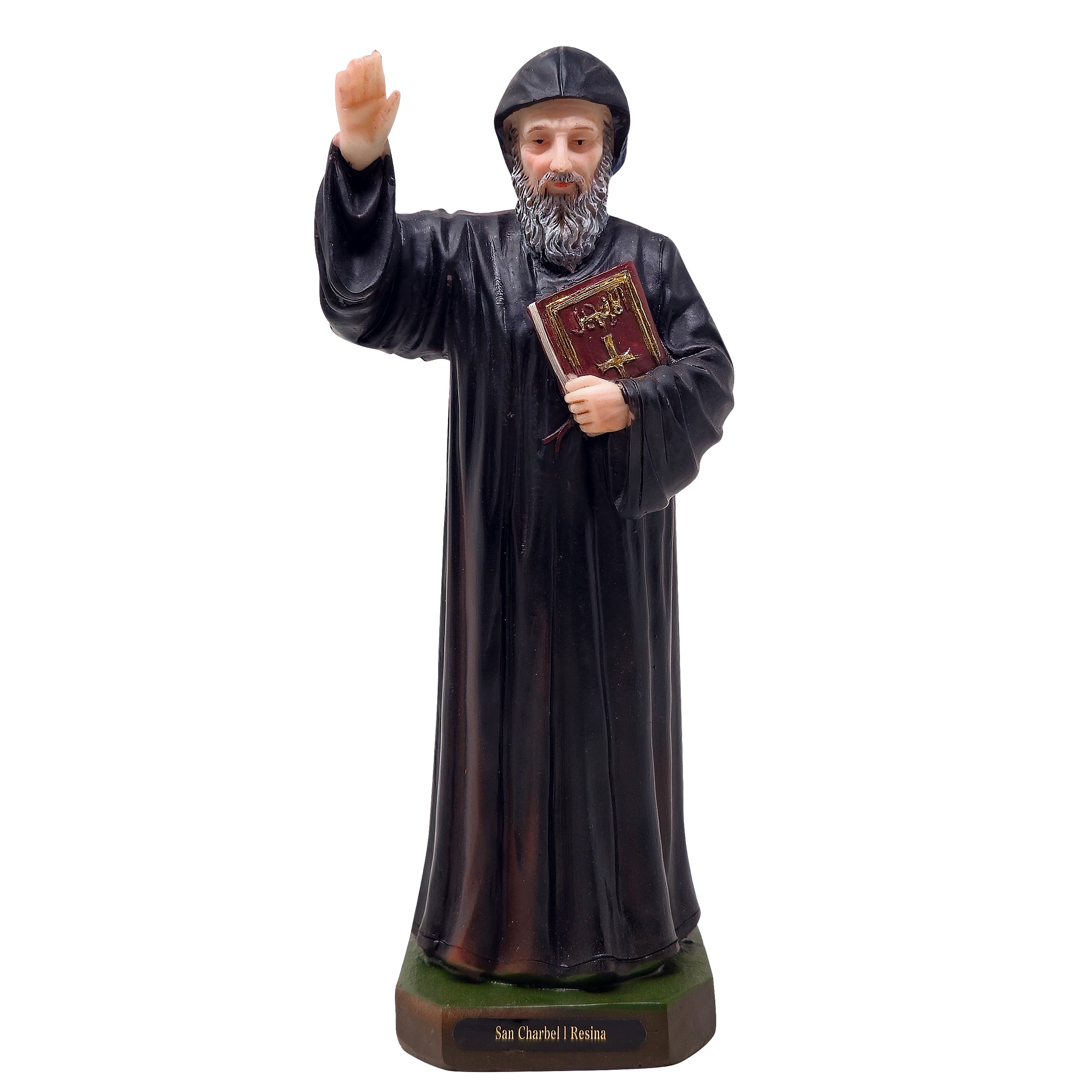 Saint Charbel Resin Statue san charbel 8, 12, 16, 36 inches | Durable ...
