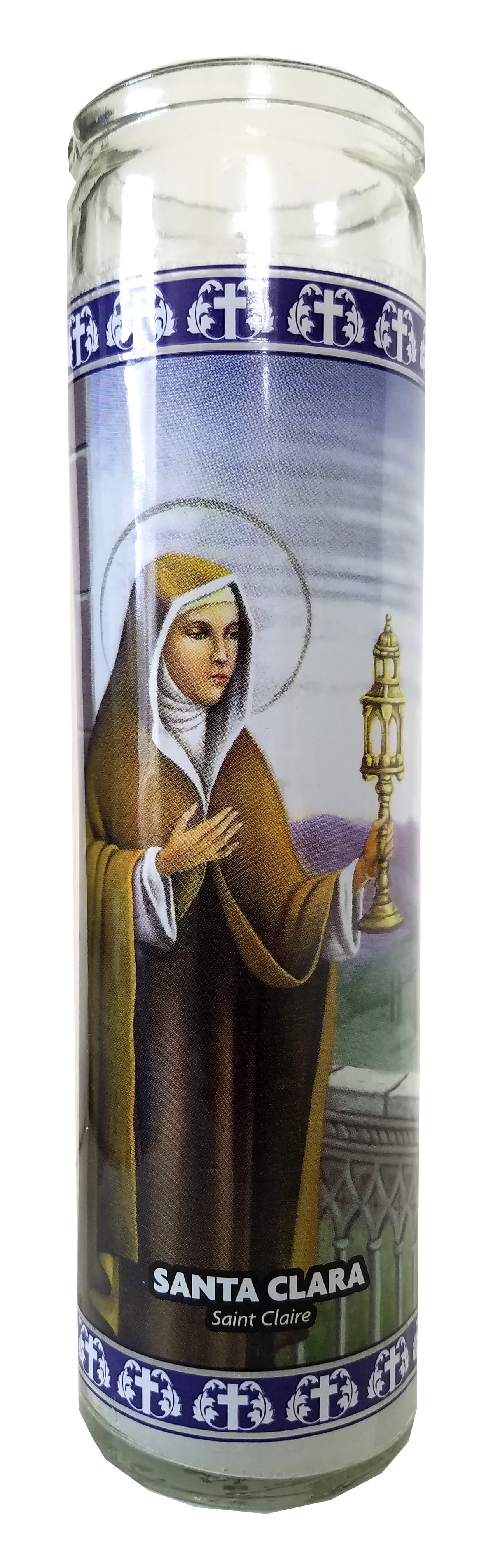 Saint Clair (Santa Clara) Devotional Candle - Walmart.com