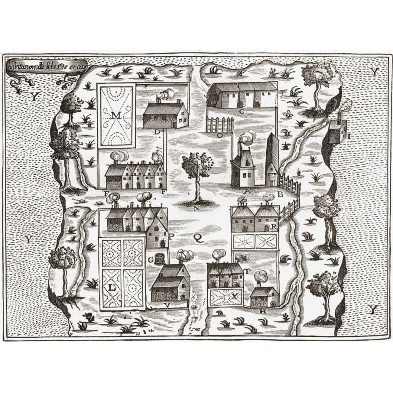 Saint Croix Island, Earliest French Settlement In Arcadia, Maine, As It ...