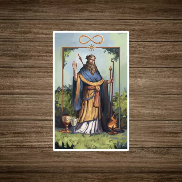 Saint Dunstan Patron Saint Of Goldsmiths Metalworkers Stickerphone Decal Water Bottle Stickers ...