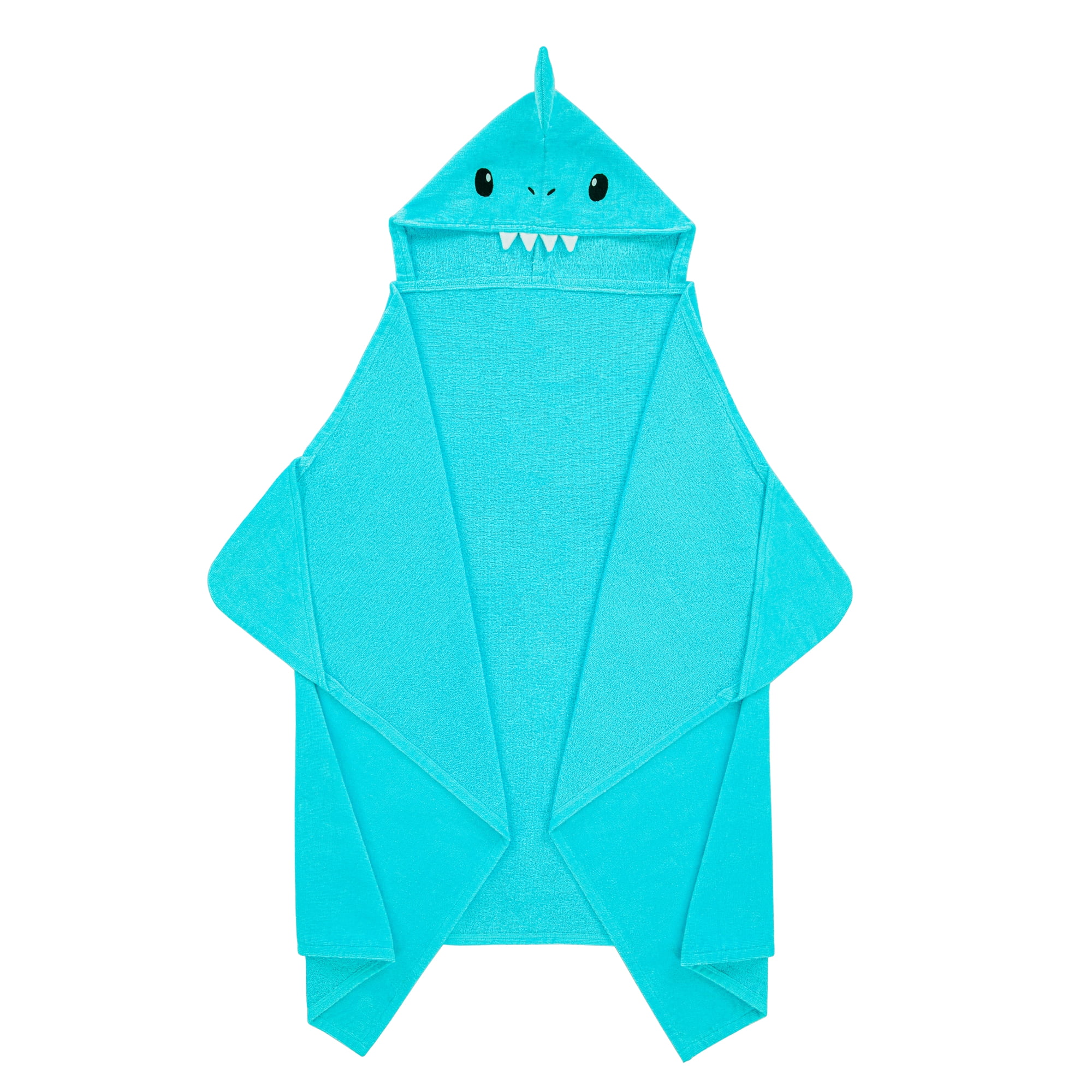 Saint Eve Kids Cotton Hooded Shark Towel - Walmart.com