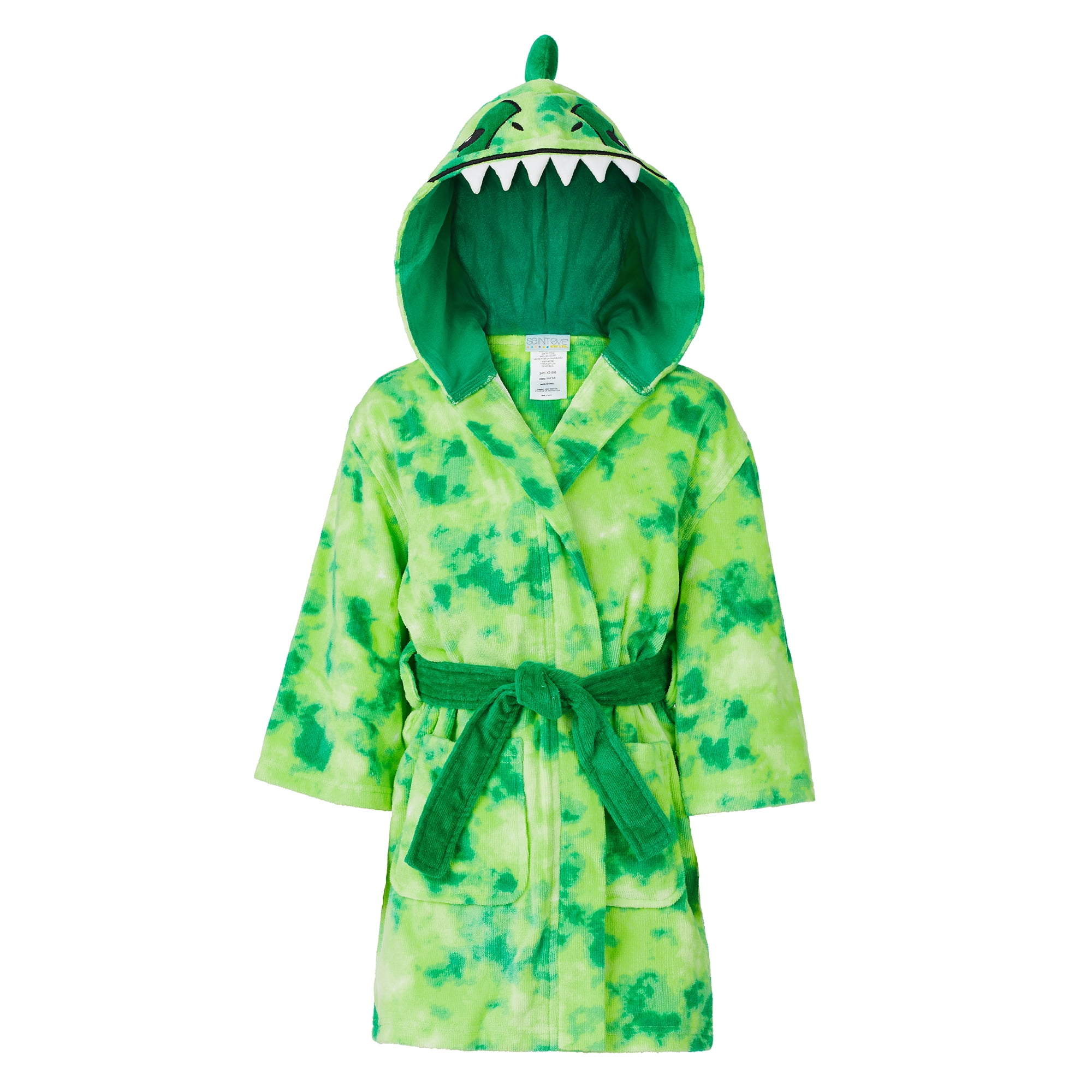 Saint Eve Kids Hooded Terry Swim and Beach Cover Up Robe for Boys and ...