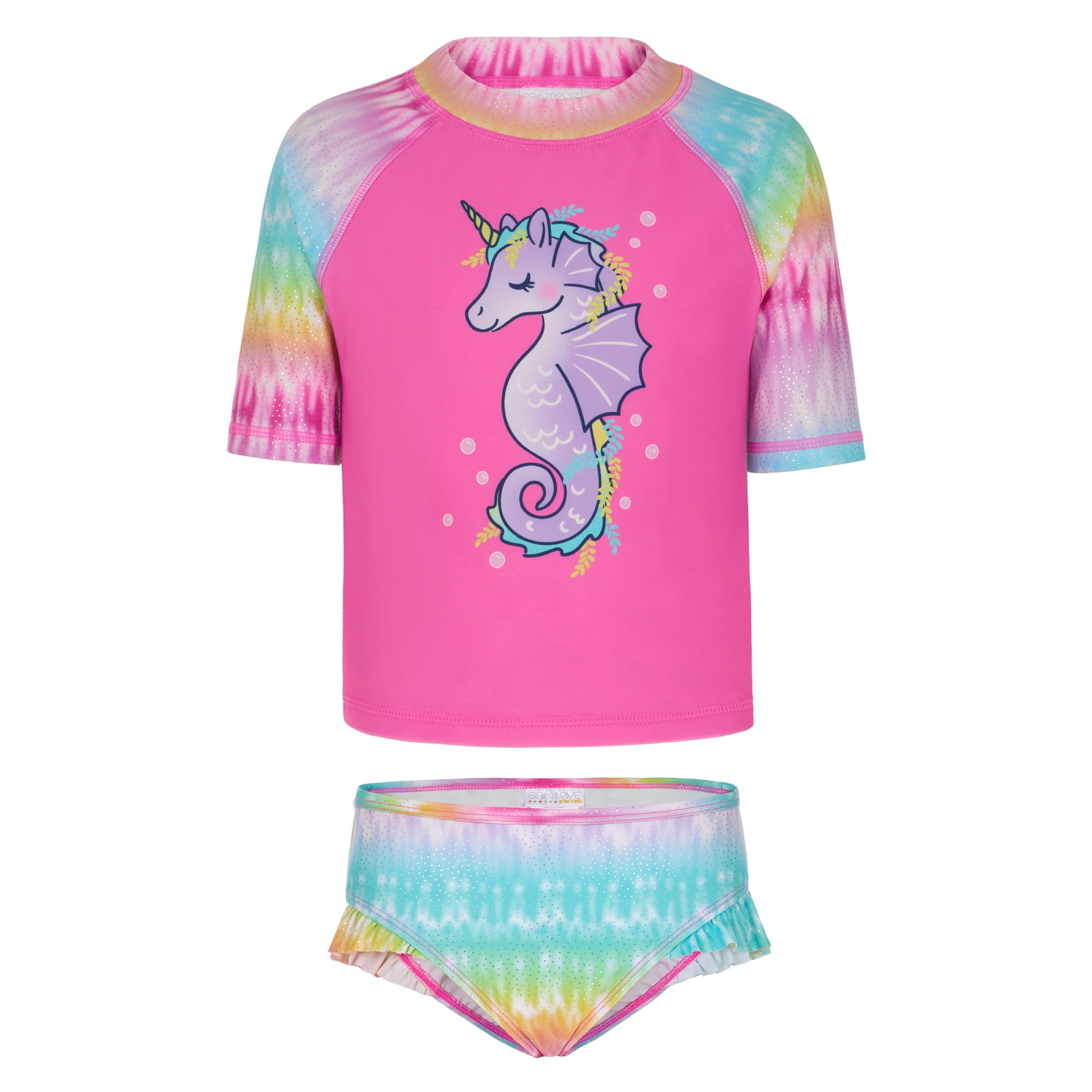 Saint Eve Toddler and Kids Swim Rash Guard UPF 50 Sun Protection 2 ...