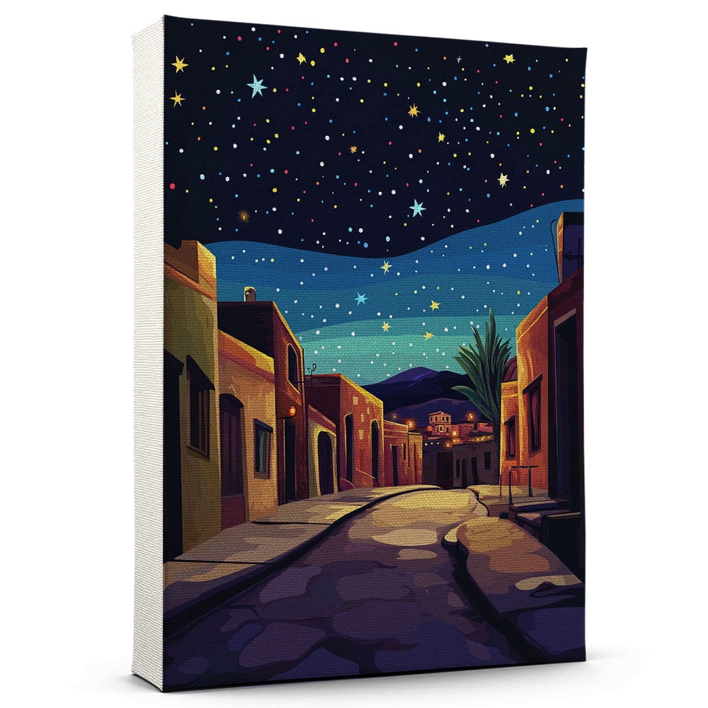 Saint George Travel Canvas Prints, Utah Starry Night Travel decor ...