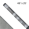 Saint-Gobain ADFORS 48 in x 25 ft Charcoal Fiberglass Screen Roll for ...