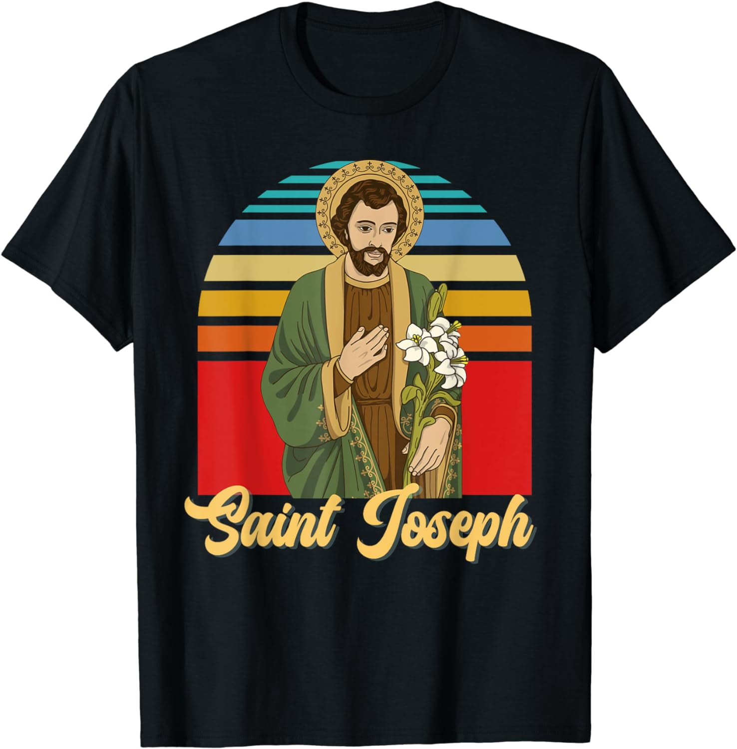 Saint Joseph Catholic Father And Worker T-Shirt - Walmart.com