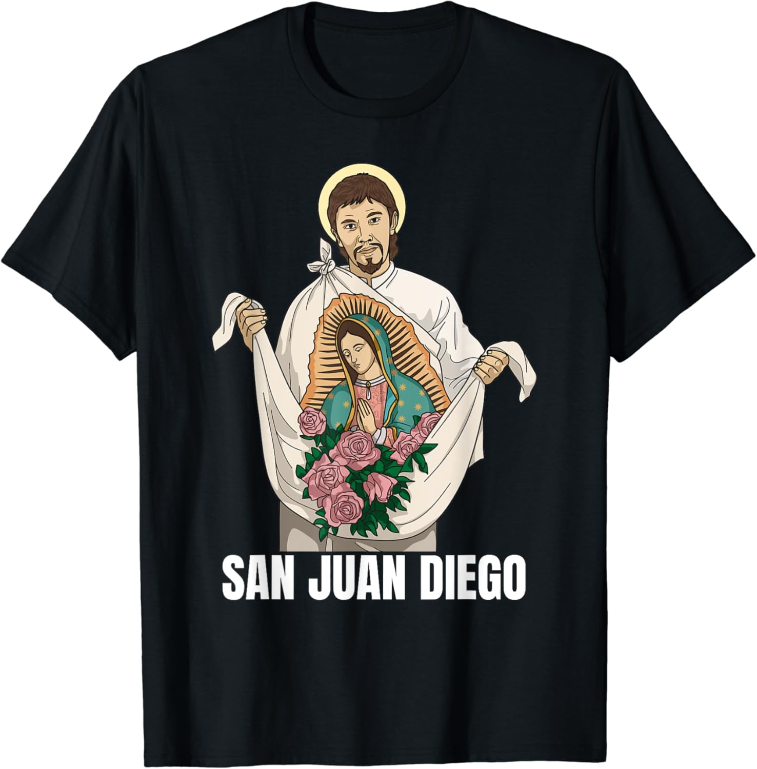 Saint Juan Diego Guadalupe Catholic T-Shirt - Walmart.com Saint Juan Diego Guadalupe Catholic T-Shirt - Walmart.com