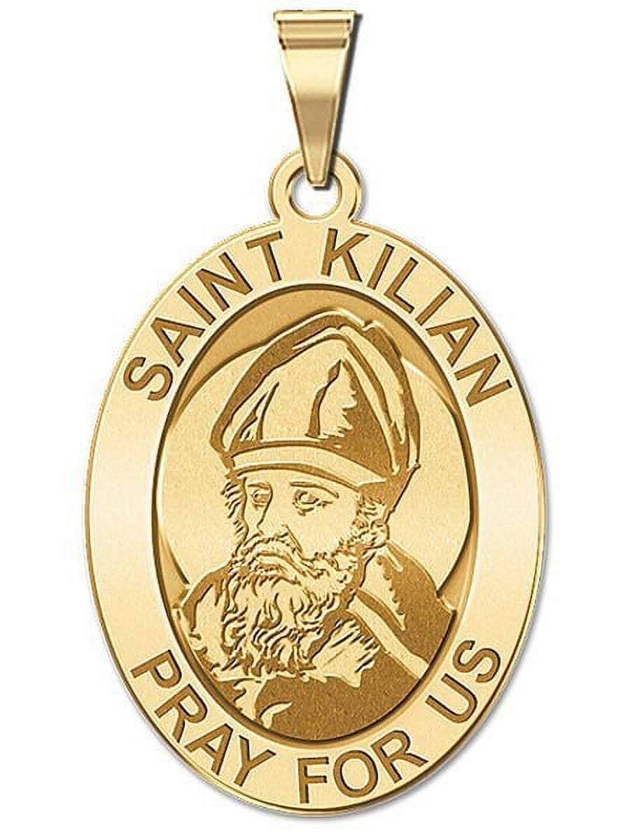 PicturesOnGold.com Saint Kilian Religious Medal - 2/3 inch Size of Dime ...