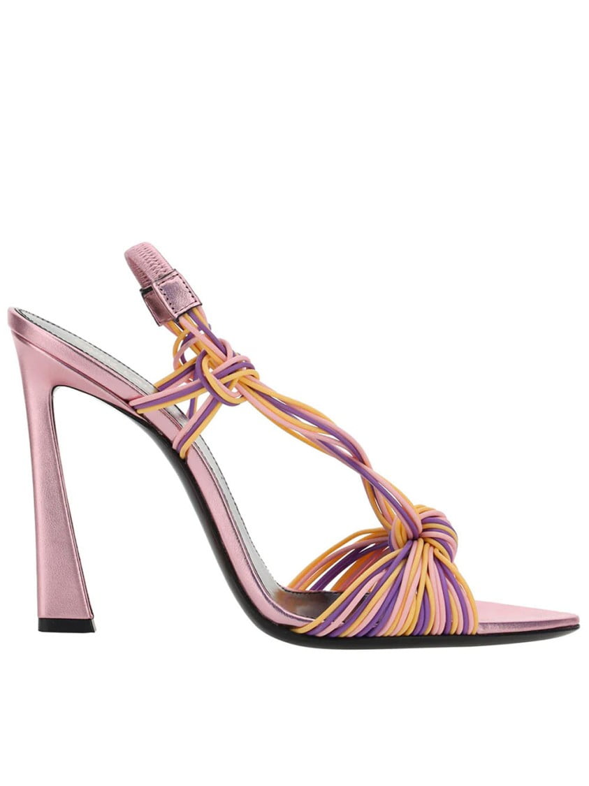 Saint Laurent Pool 105 Heel Sandals Pink (Women's) - Walmart.com