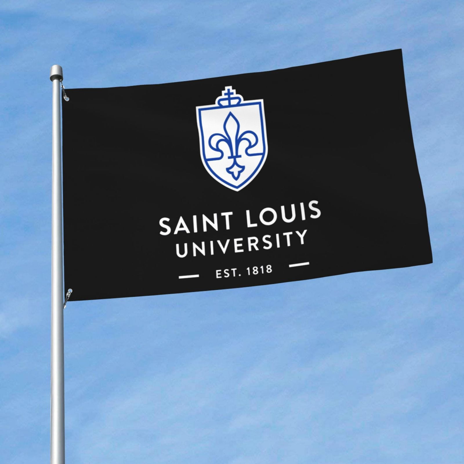 Saint Louis University Flag 3x5 Outdoor ,Sewn Stripes, Stronger Brass ...