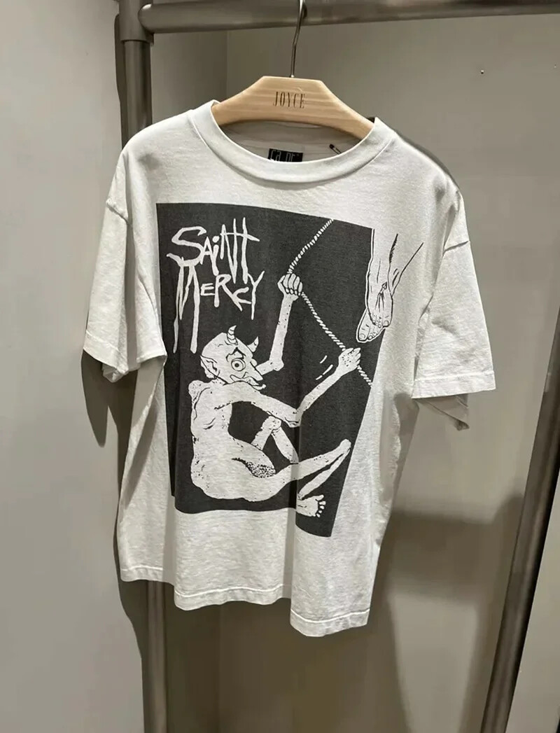 Saint Michael 23ss Mercy Ss Tee High Street Casual American Style ...