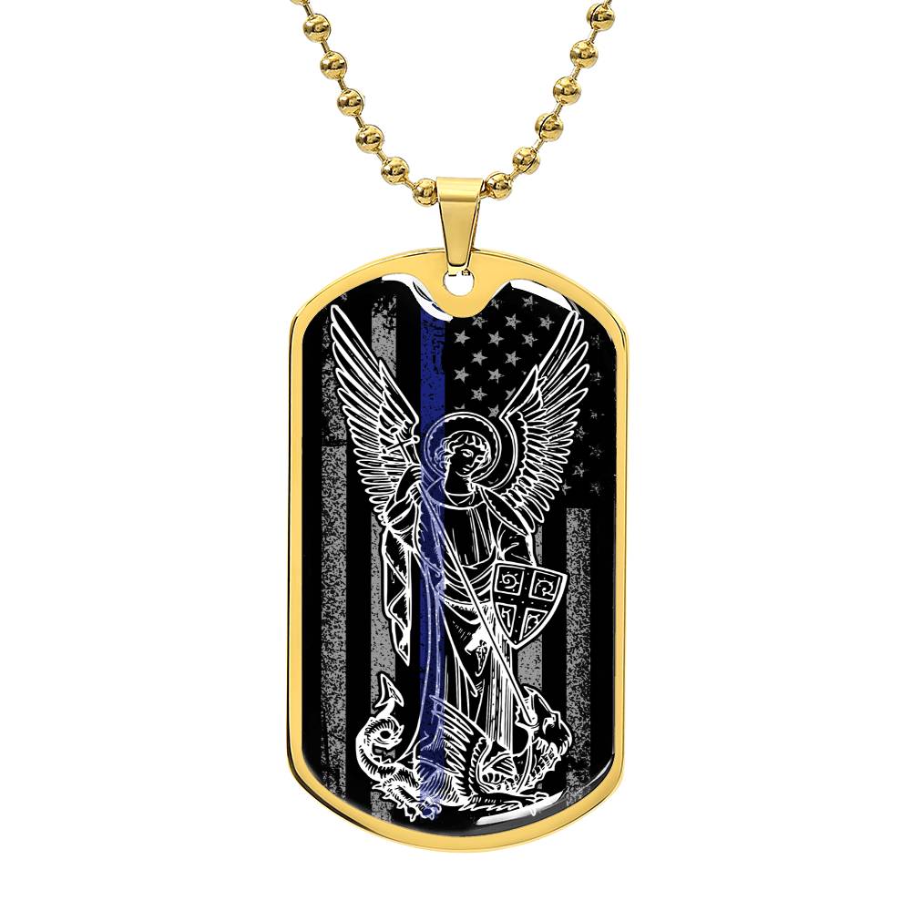 Saint Michael the Archangel Medallion - Dog Tag, Wear It for Courage ...