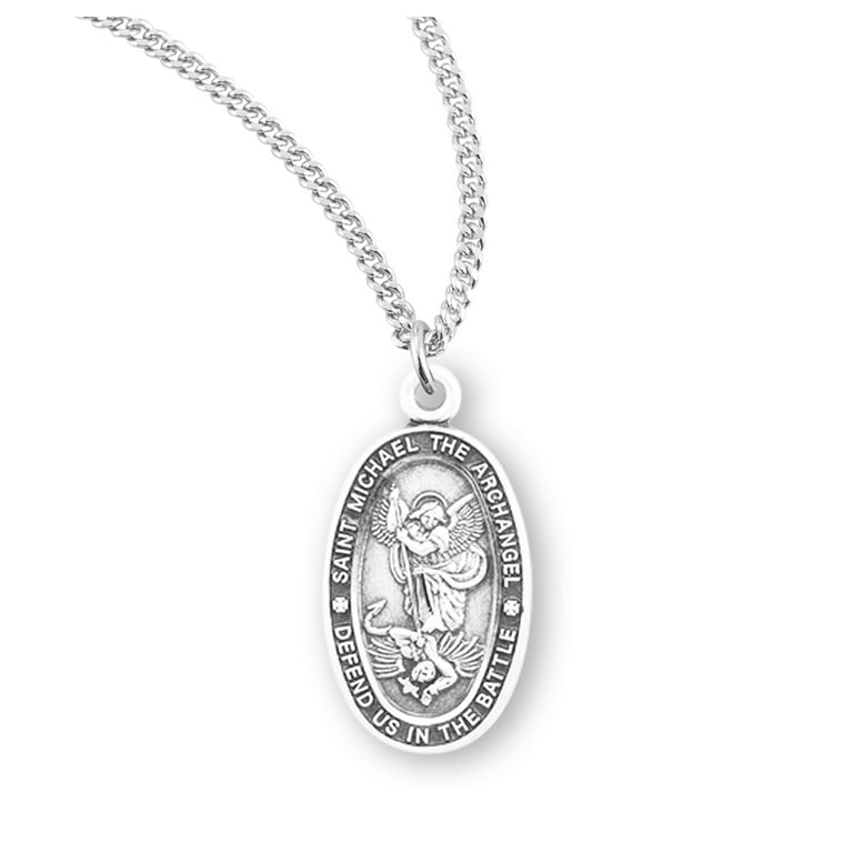 Archangel michael pendant silver store