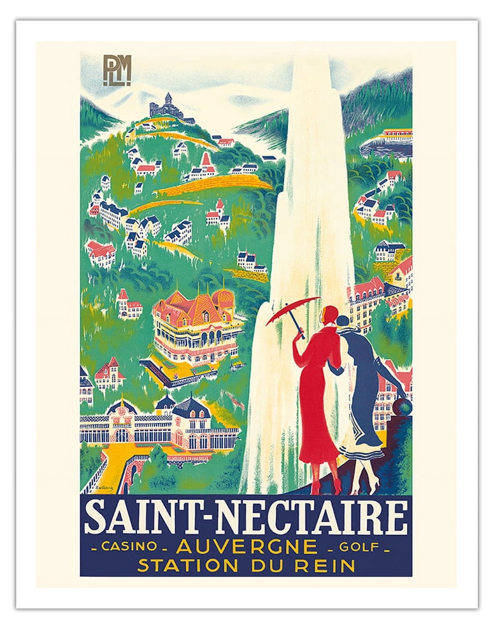 Saint-Nectaire - Auvergne France - Casino Golf - Station du Rein - PLM ...