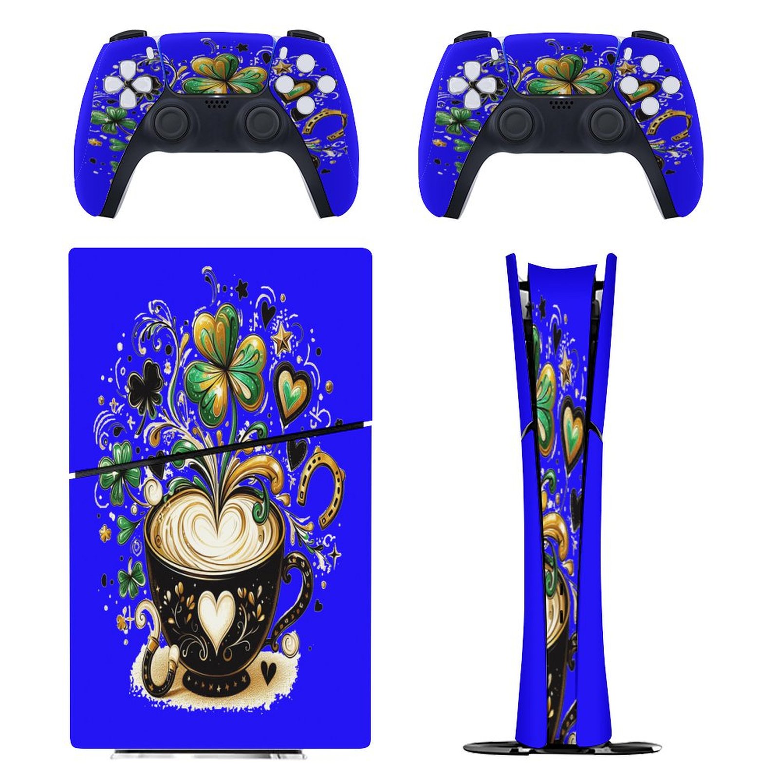 Saint Pa's Day, Coffee PS5/PS5 Slim Digital Disc Skin Sticker For ...