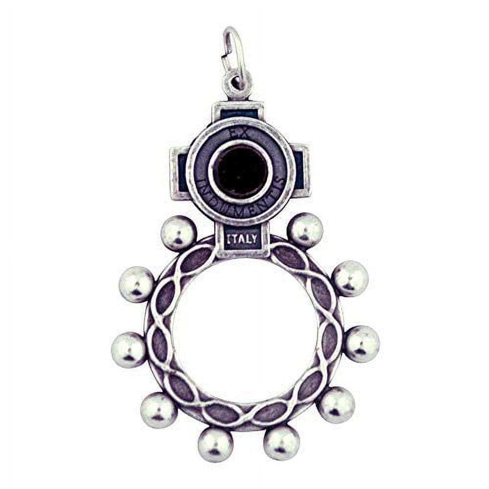 Saint Padre Pio Rosary Ring | Features Cloth Piece from The Saint ...