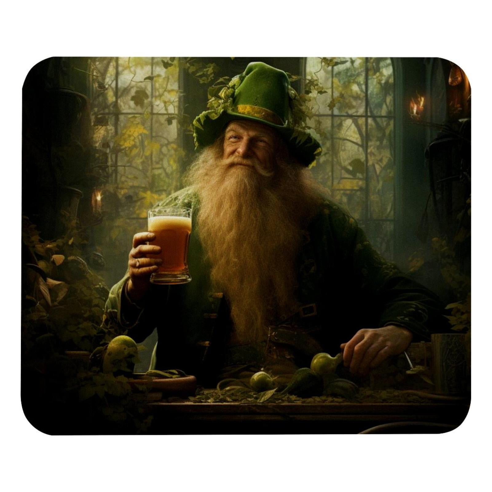 Saint Patrick's Day 8.3x9.8 Inch Square Printed Desk Mat Mouse Pad for ...