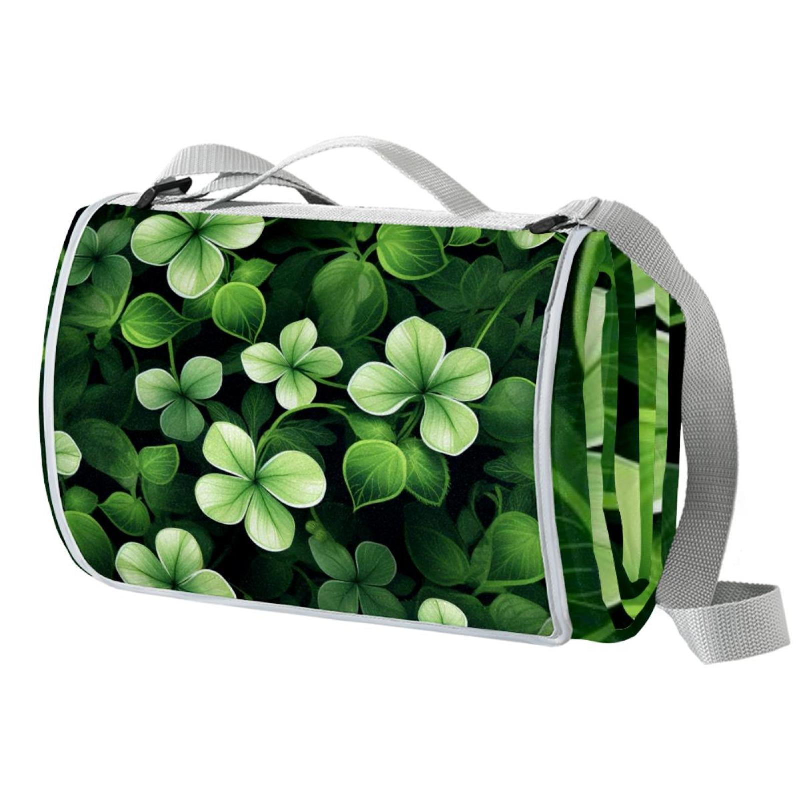 Saint Patrick's Day Canvas Picnic Blanket Outdoor Waterproof Portable ...