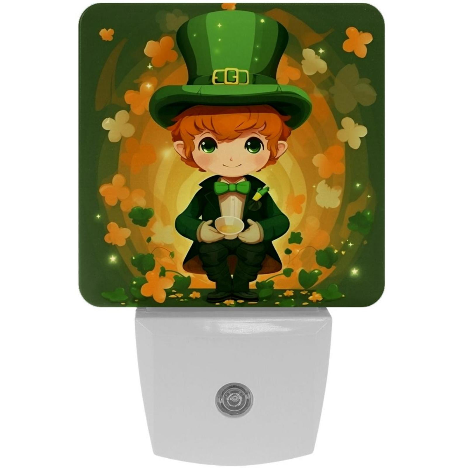 Saint Patrick's Day LED Square Night Lights - Compact and ...