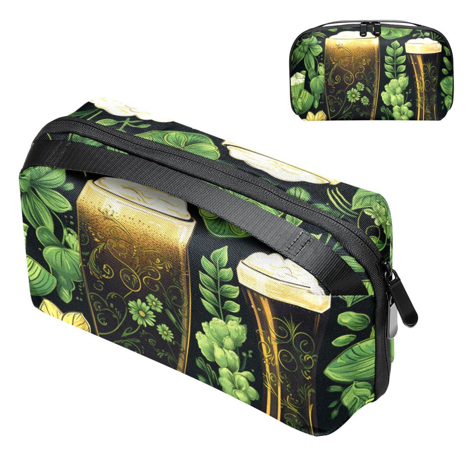 Saint Patrick's Day Oxford Fabric Waterproof Portable Hard Drive Bag ...