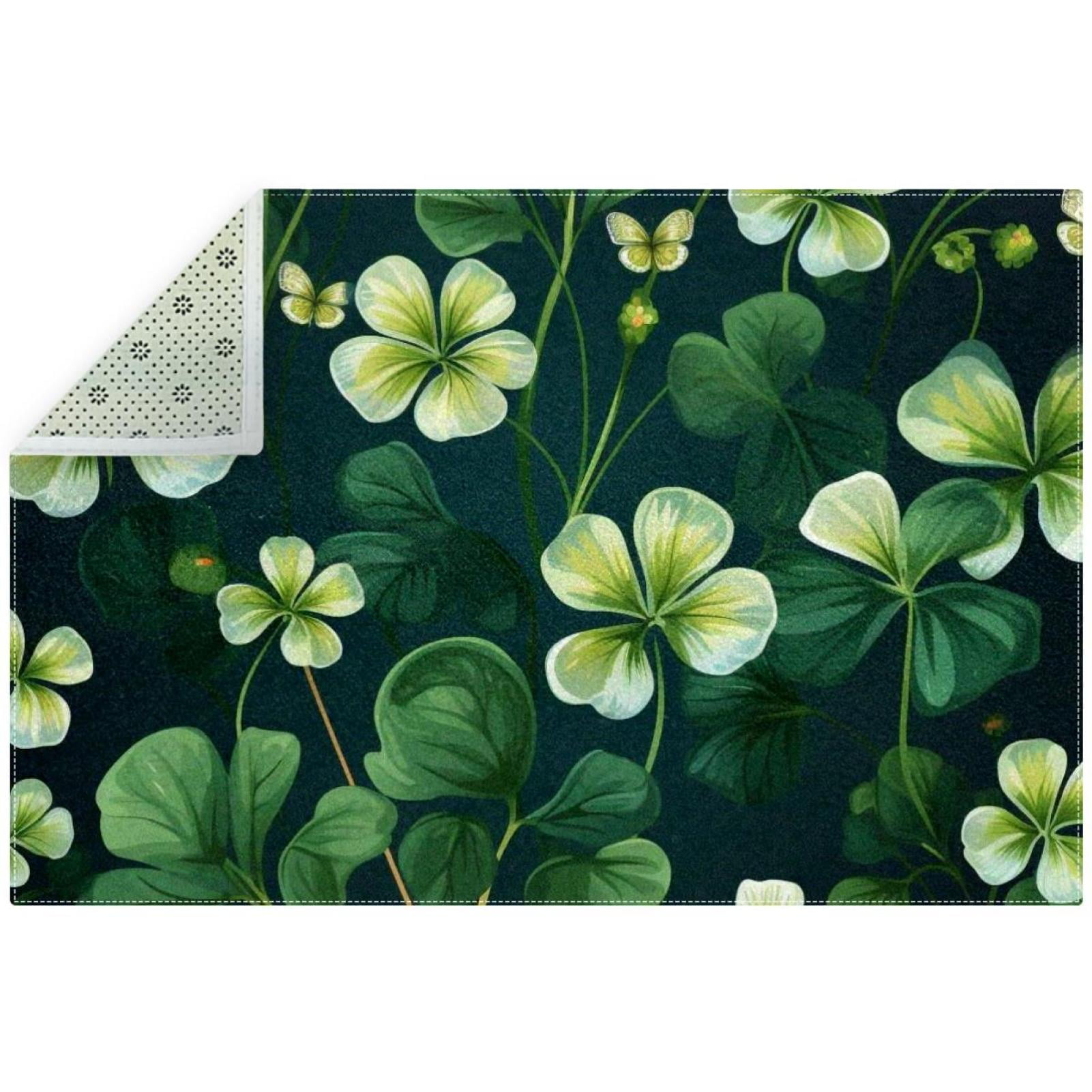 Saint Patrick's Day Polyester Office Mat - Right-Angle Floor Mat for ...