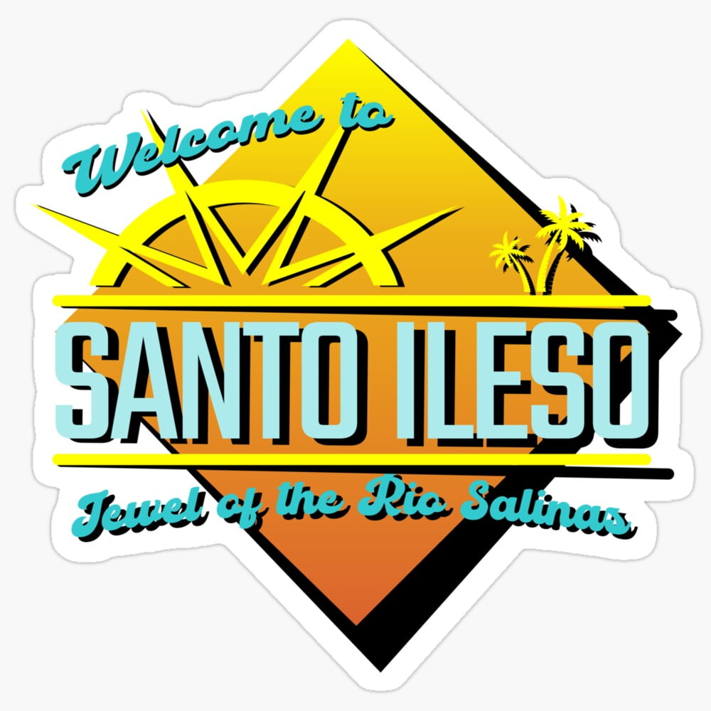 Saint'S Row Santo Ileso Sticker Phone Decal Water Bottle Stickers Car ...