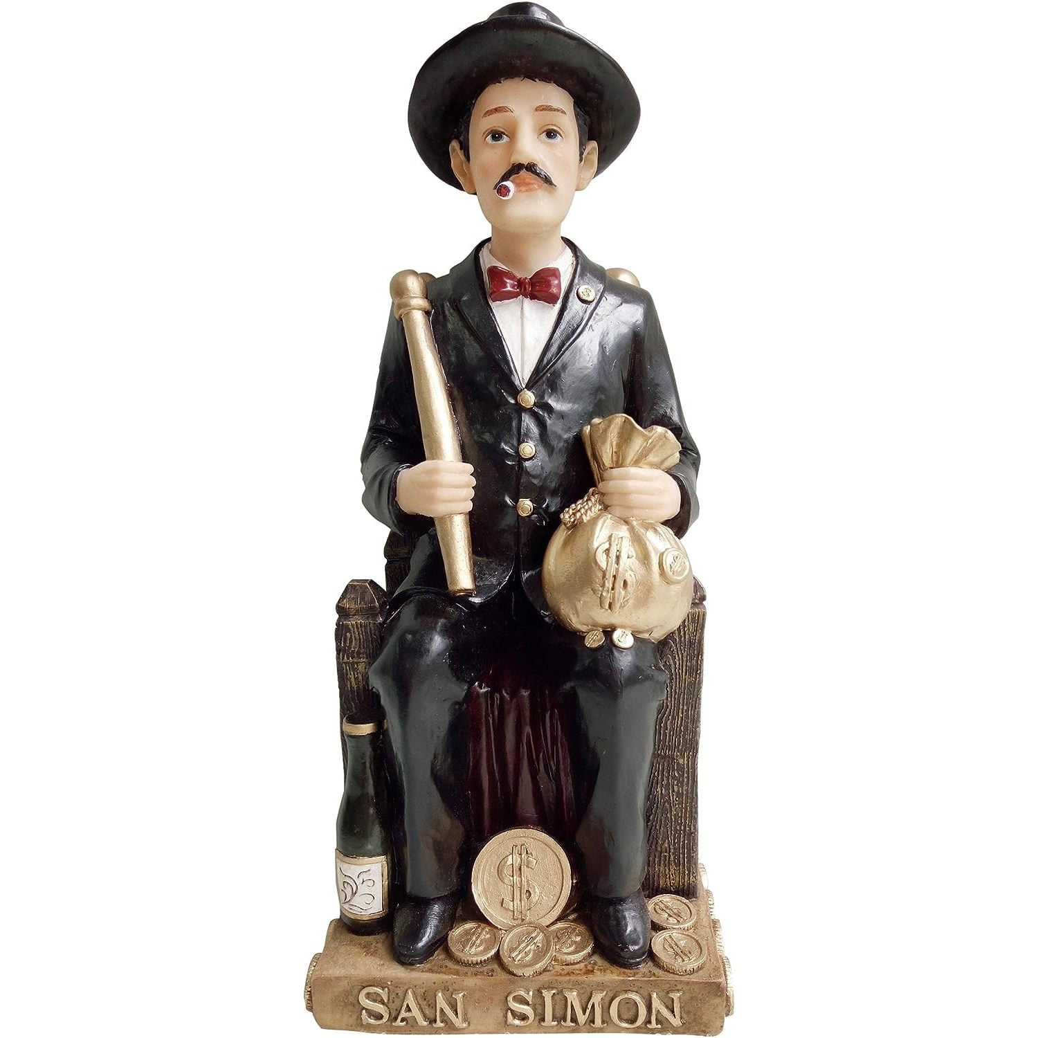 Saint Simon Statue 6 Inches Patron of Smoker Saint Simon Holy Figurine ...