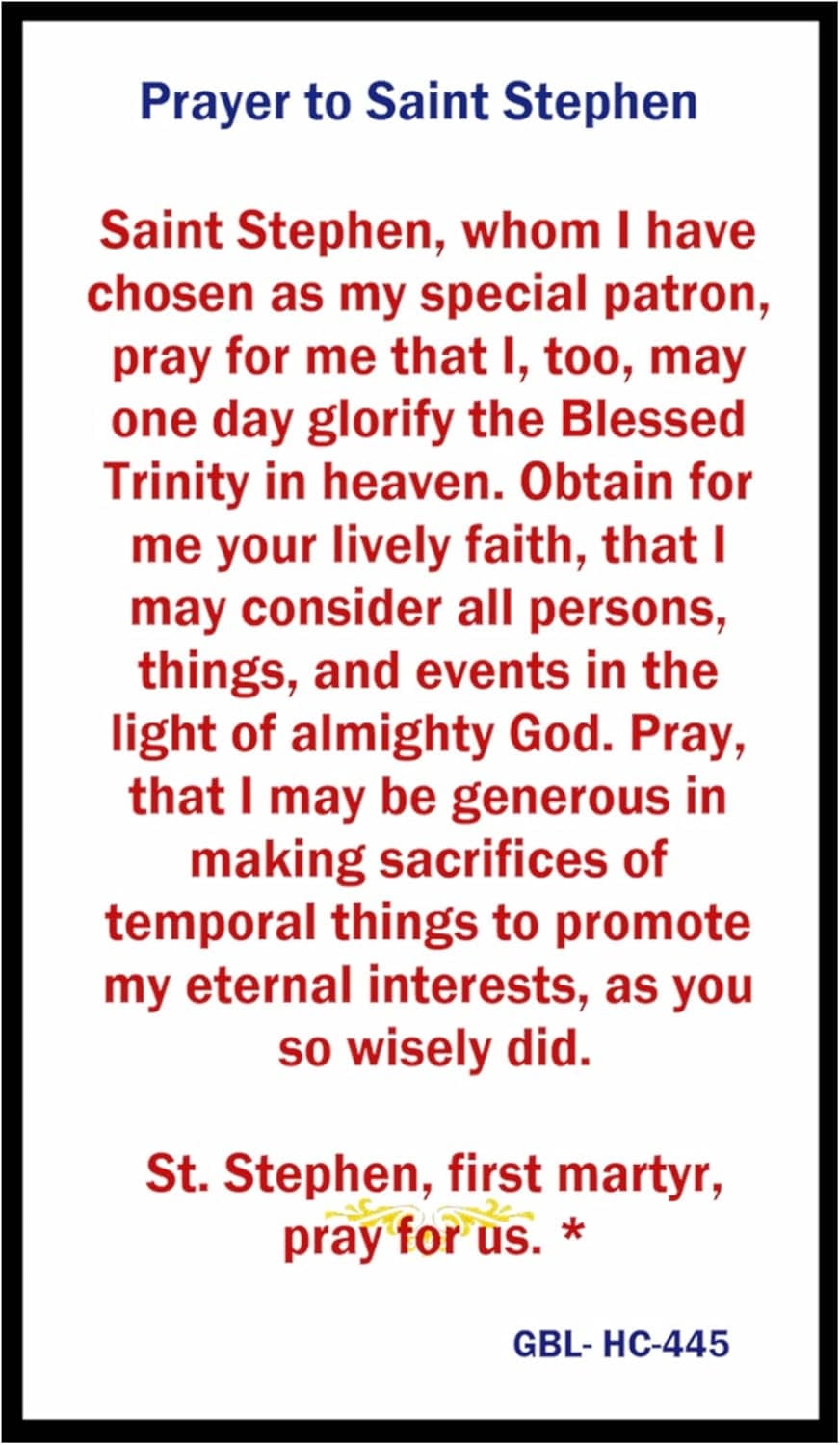 Saint Stephen Patron Saint of Deacons Headaches Horses Coffin Makers ...