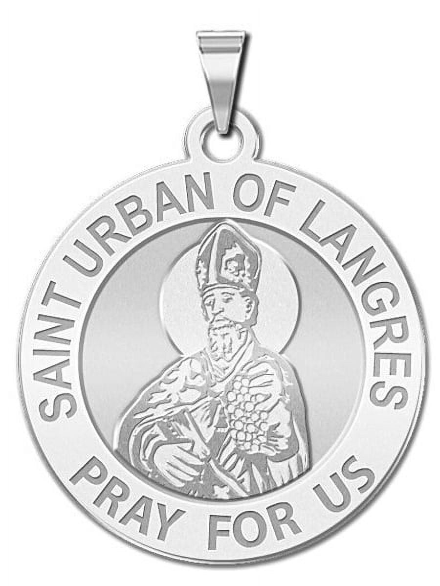 Saint Urban of Langres Religious Medal - 2/3 Inch Size of Dime ...