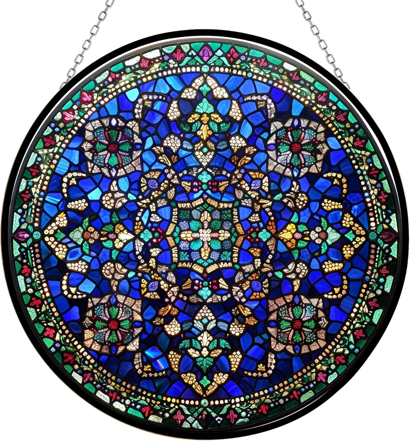 Sainte-Chapelle's Rayonnant Gothic Stained Glass Suncatcher Window ...
