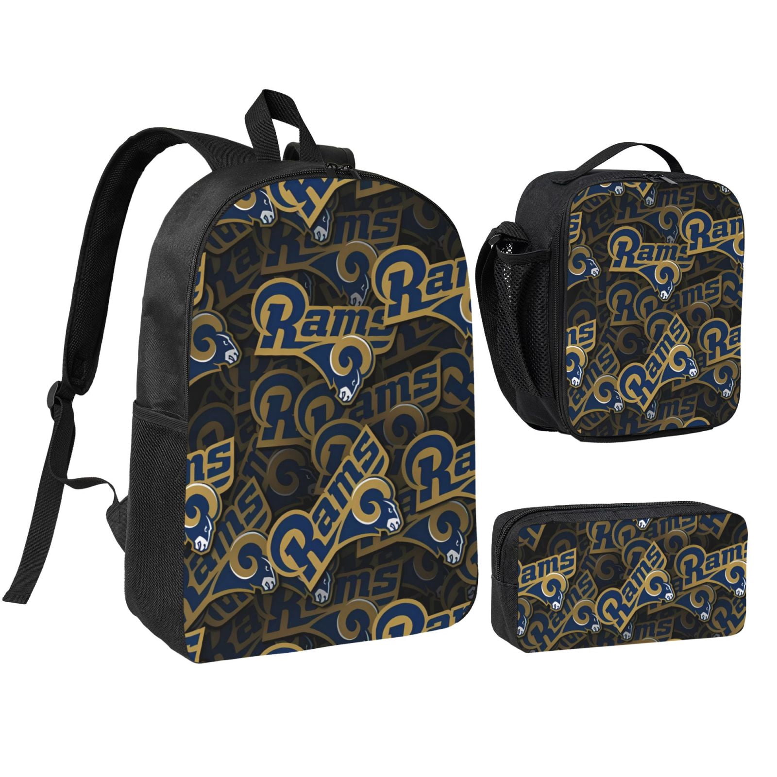 Saintss 17in Casual Backpack Cold and warm lunch tote Bag Small storage ...
