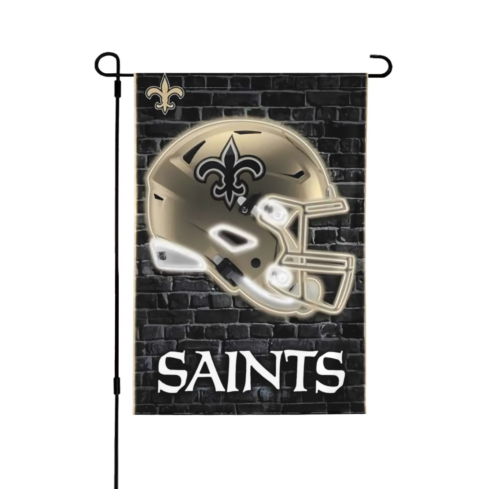 Saints Double Sided Garden Flag Football Team Theme, Game Day Fan ...