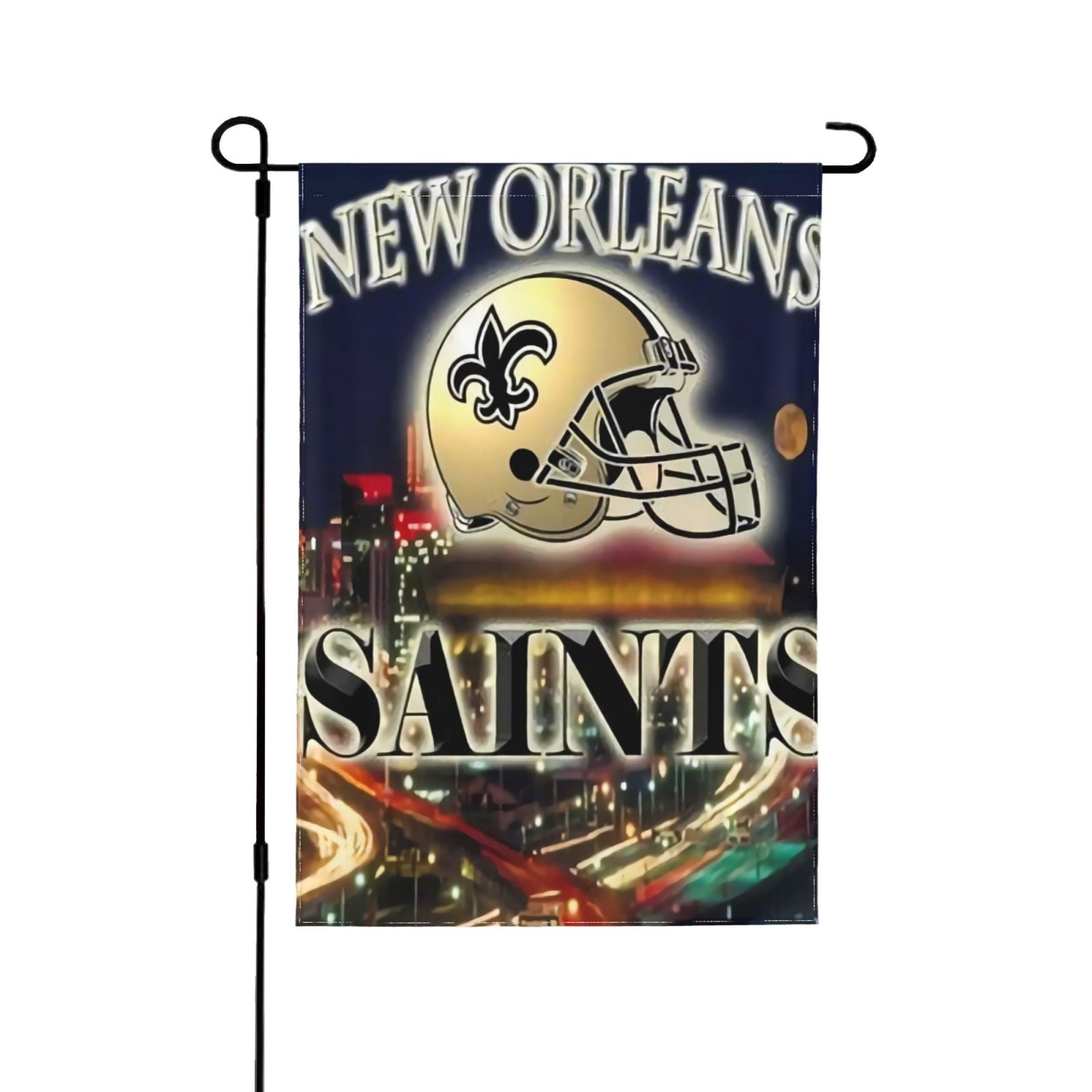 Saints Double Sided Garden Flag Football Team Theme, Game Day Fan ...