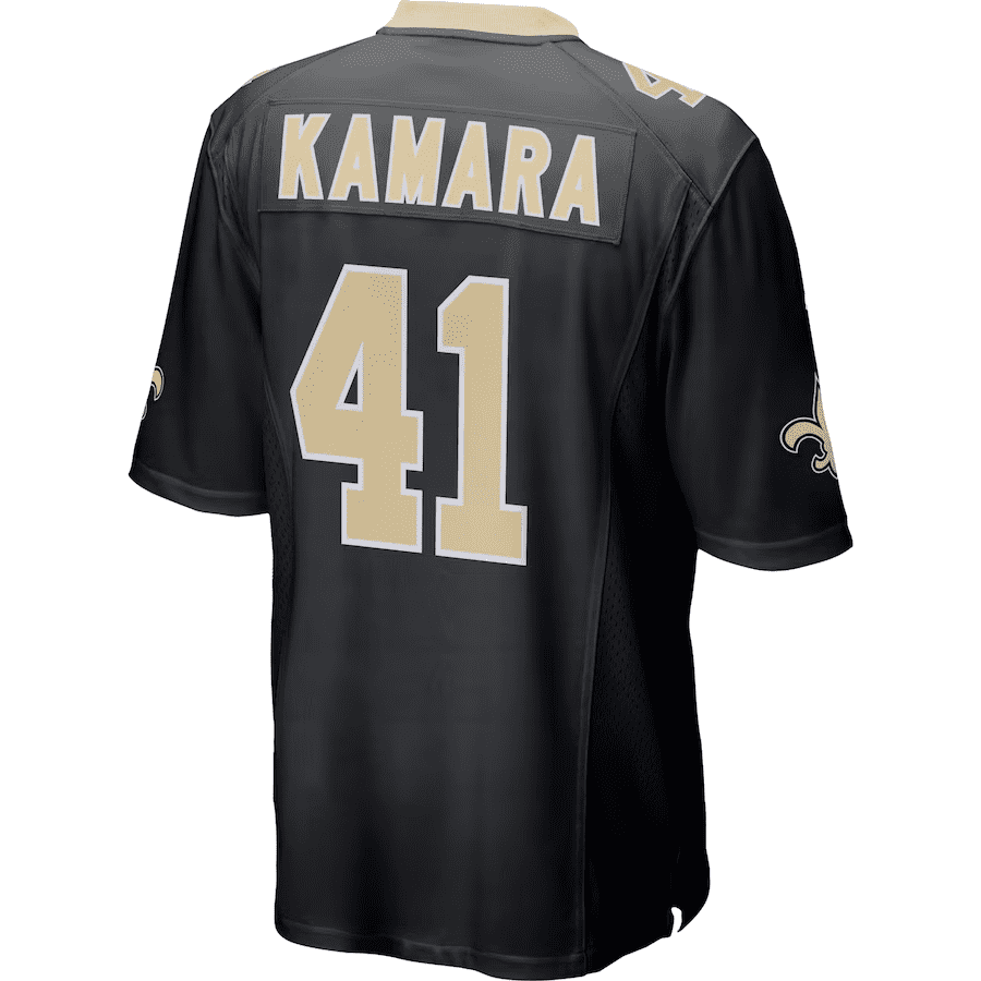 Saints Football Shirt Alvin Kamara#41 Sports Team Game Fans For Men Aldult Name Number Tee ...