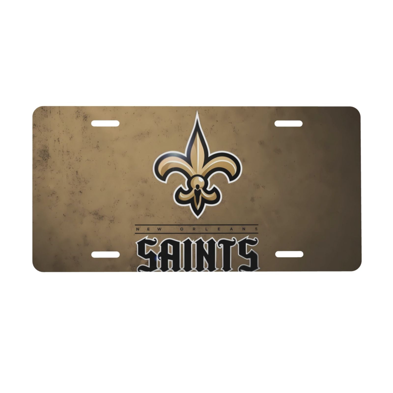 Saints Football Team License Plate Decorative Car Front License Plate ...
