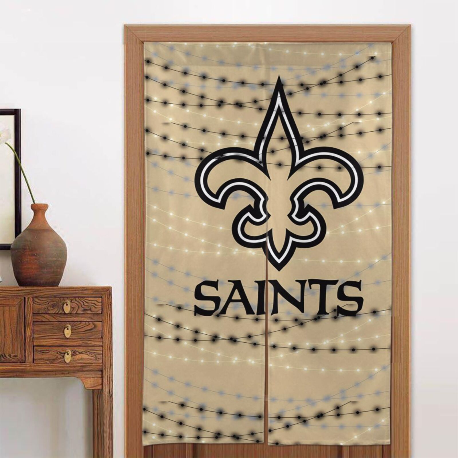 Saints Heat Insulation And Sun Protection Door Curtain, Beautify The ...