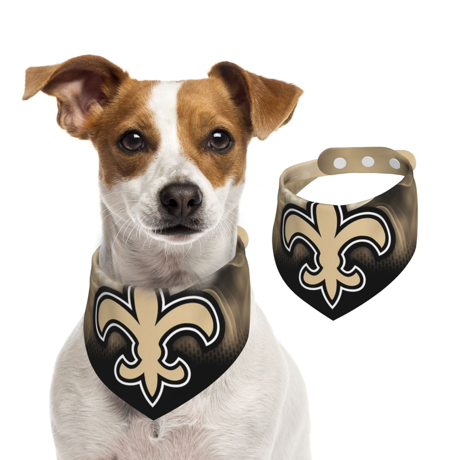 Saints Pet Cotton Double sided Scarf Bibs Adjustable circumference ...