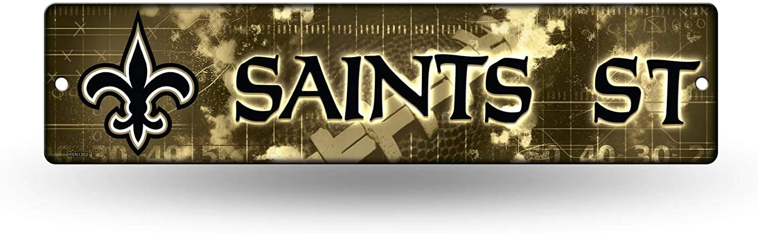 Saints Plastic Street Sign - Walmart.com