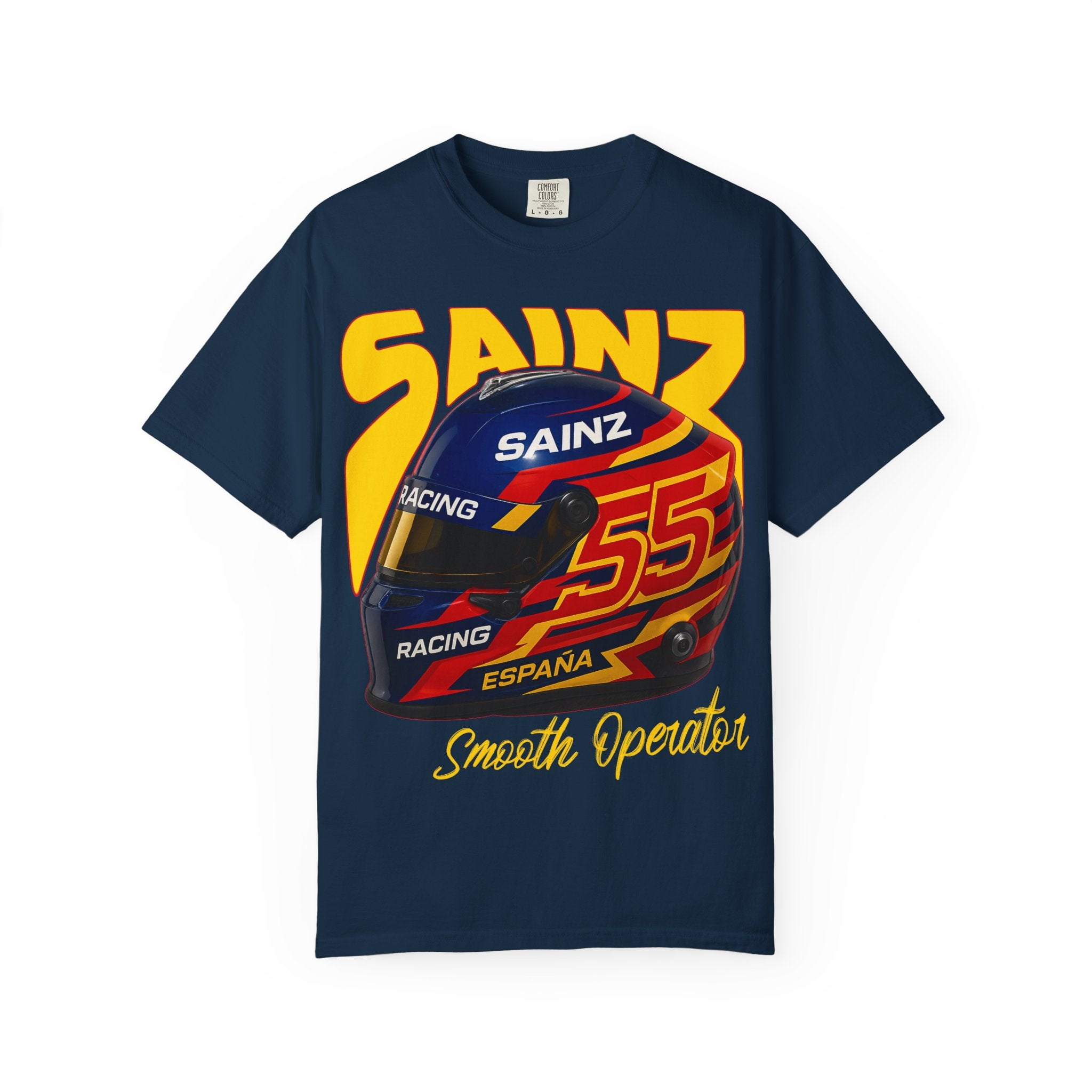 Sainz T-Shirt | Inspired Smooth Operator - Racing Team Tee - Spanish ...