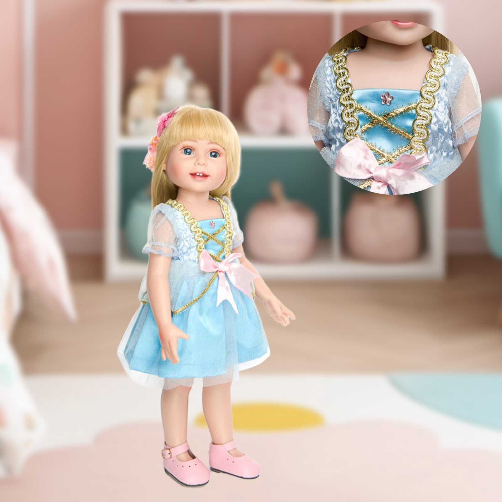 Saipaidf Clearance Doll Princess Dress 18 Inch Girl Doll Clothes Set ...