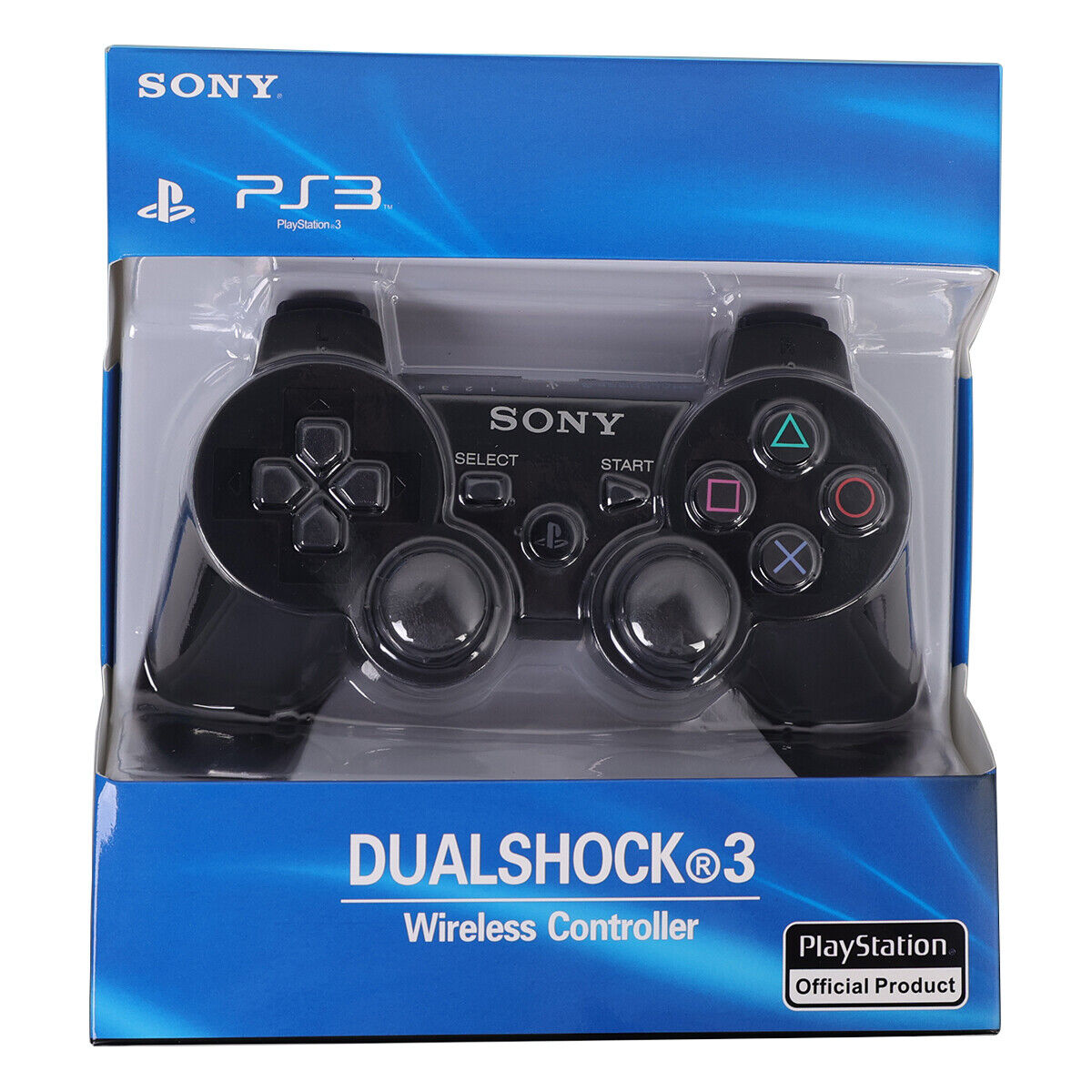 Restored PlayStation 3 Dualshock Black Controller (Refurbished) - Walmart.com