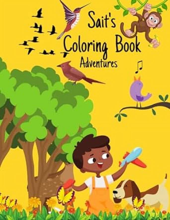 Sait's Coloring Book Adventures - Walmart.com