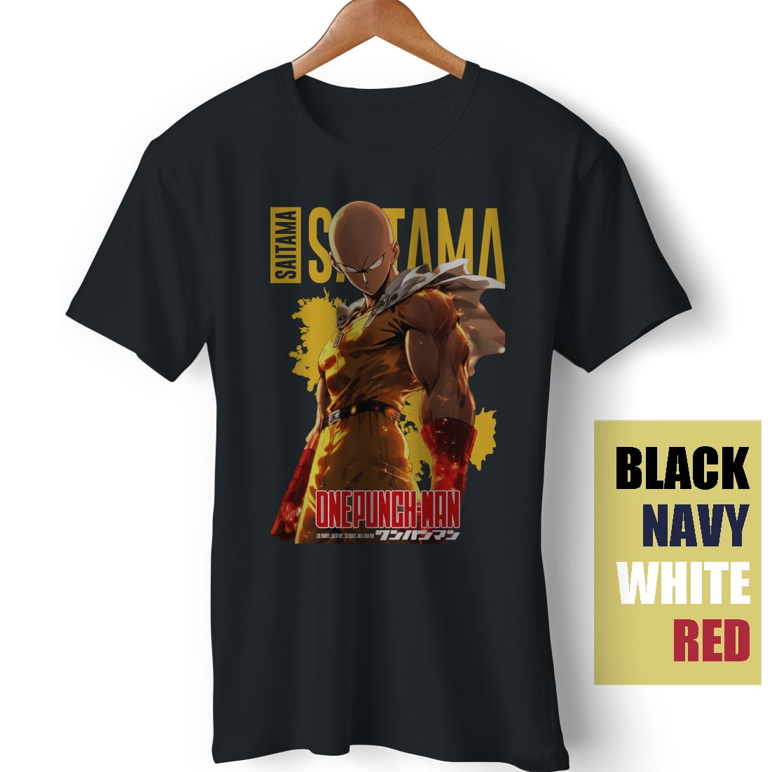 Saitama One Punch Man Anime Manga Otaku Japanese Opm Funny Gift Unisex ...