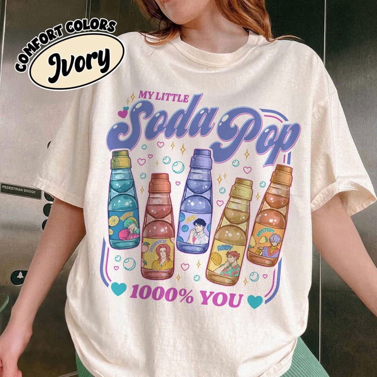Saja Boys Soda Pop KPDH Comfort Colors Shirt, Saja Boys Huntrix PIN ...